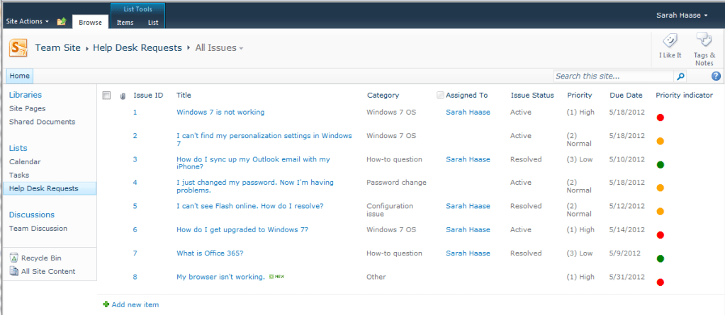 Using calculated columns to add color coding to your SharePoint lists ...