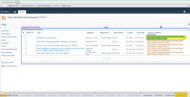 Using calculated columns to add color coding to your SharePoint lists ...