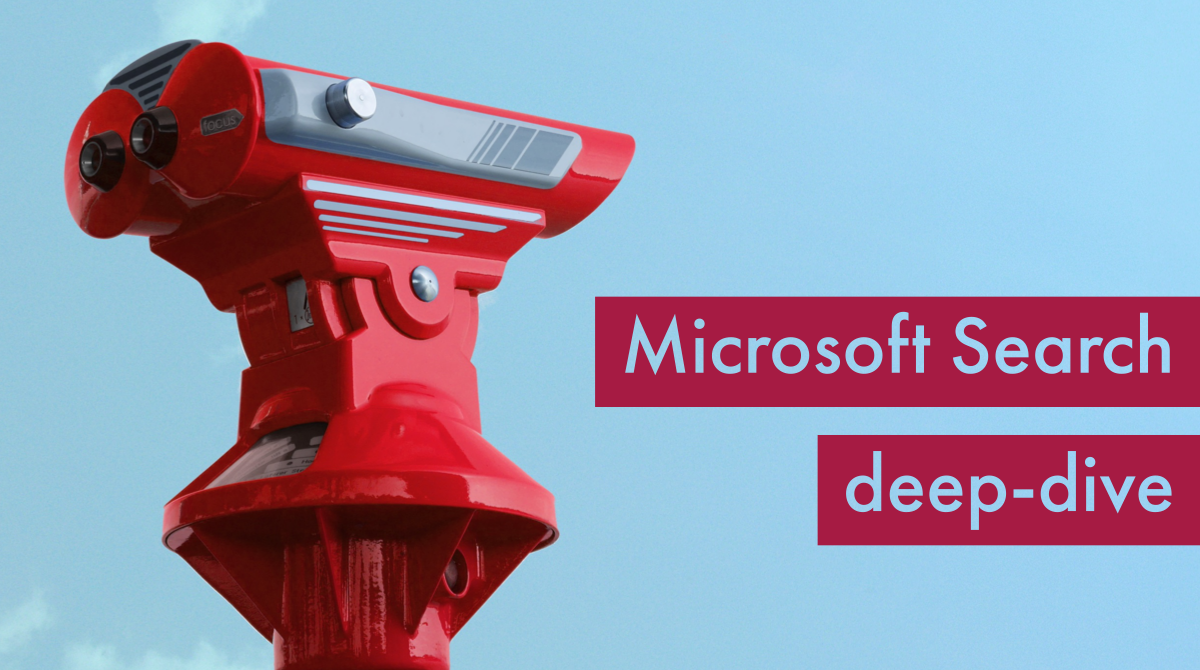 Microsoft Search deep-dive | Sarah Haase